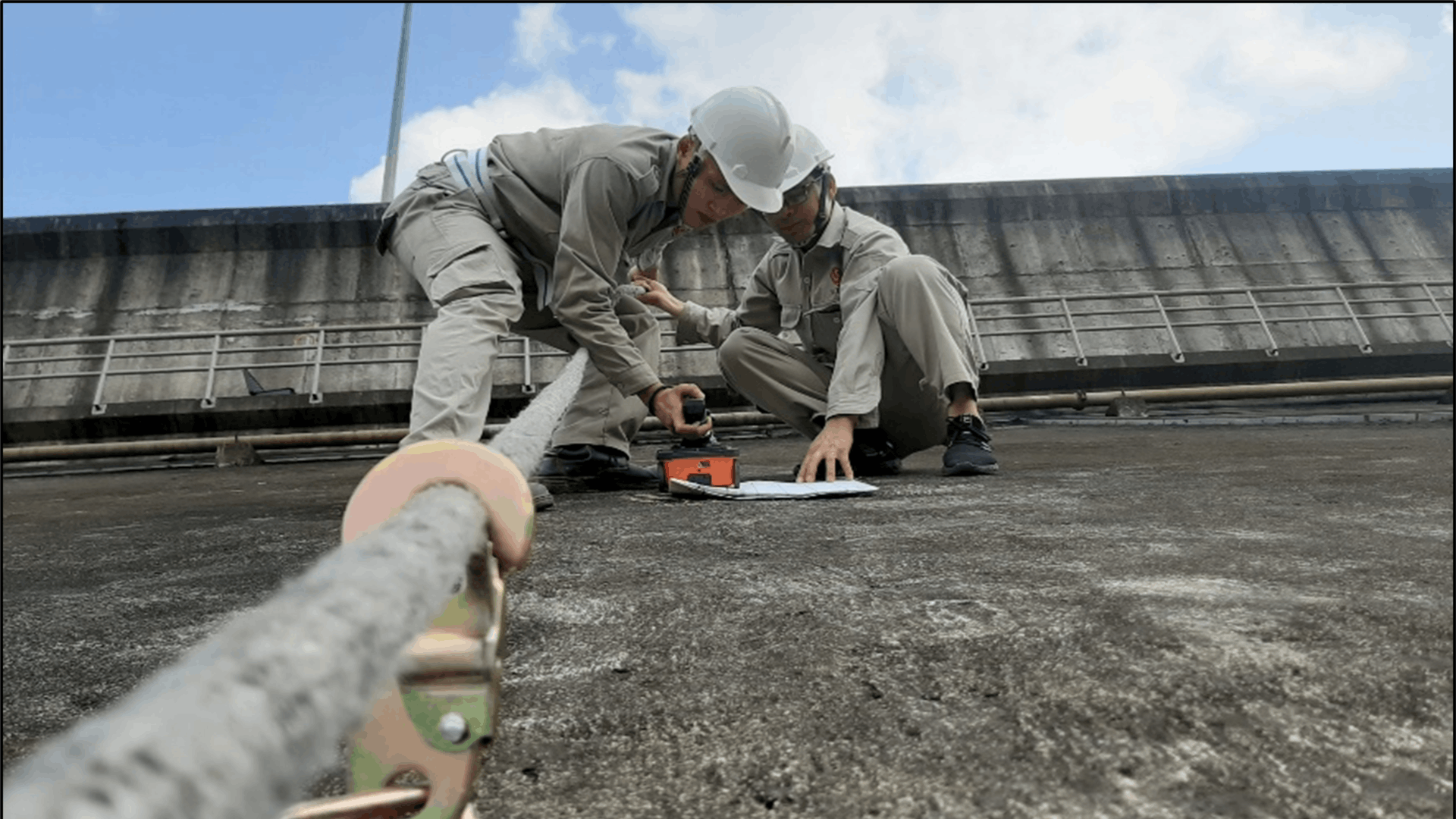 Concrete Dam Safety Inspection with Ground Penetrating Radar GPR ...
